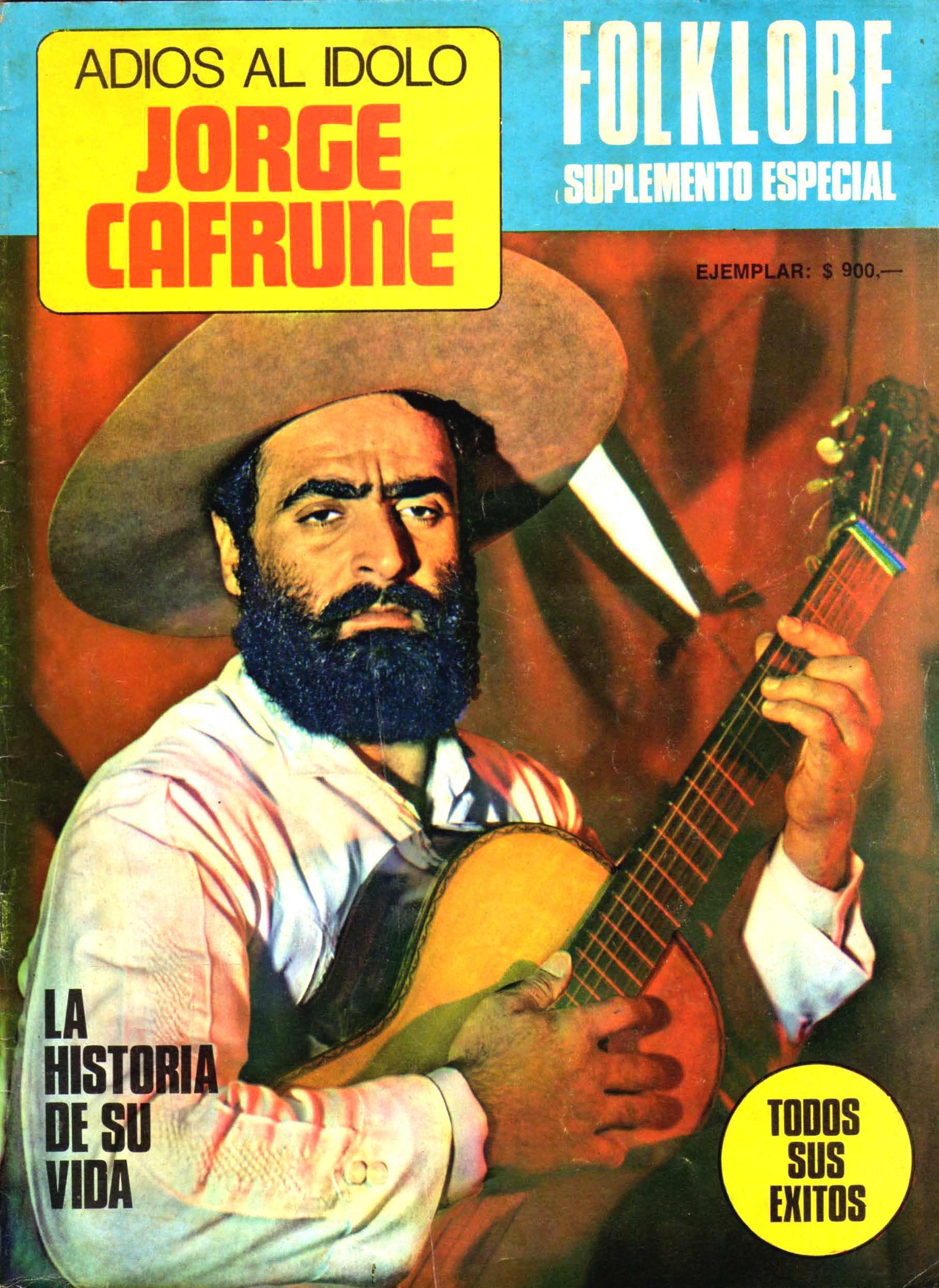 Jorge Cafrune : a 40 años de su muerte – Revista Folklore