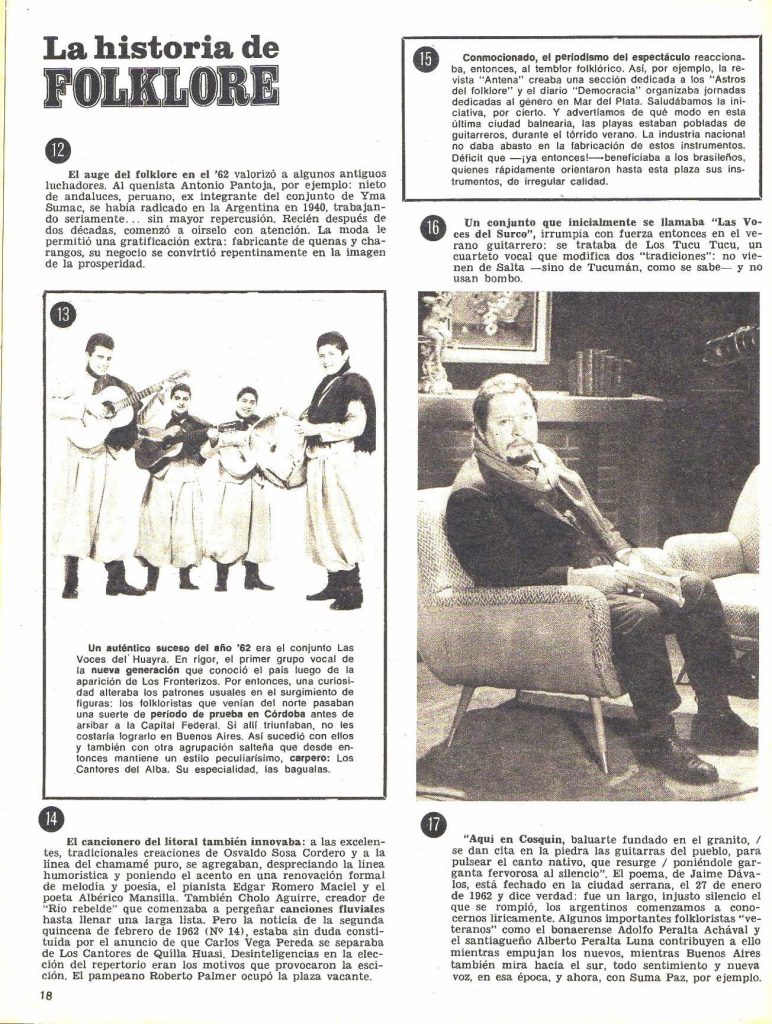 La Historia de Folklore en 100 Capítulos: – Revista Folklore