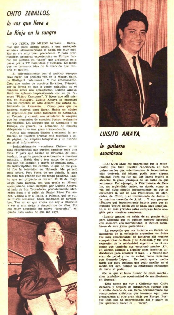 Chito Zeballos – Revista Folklore