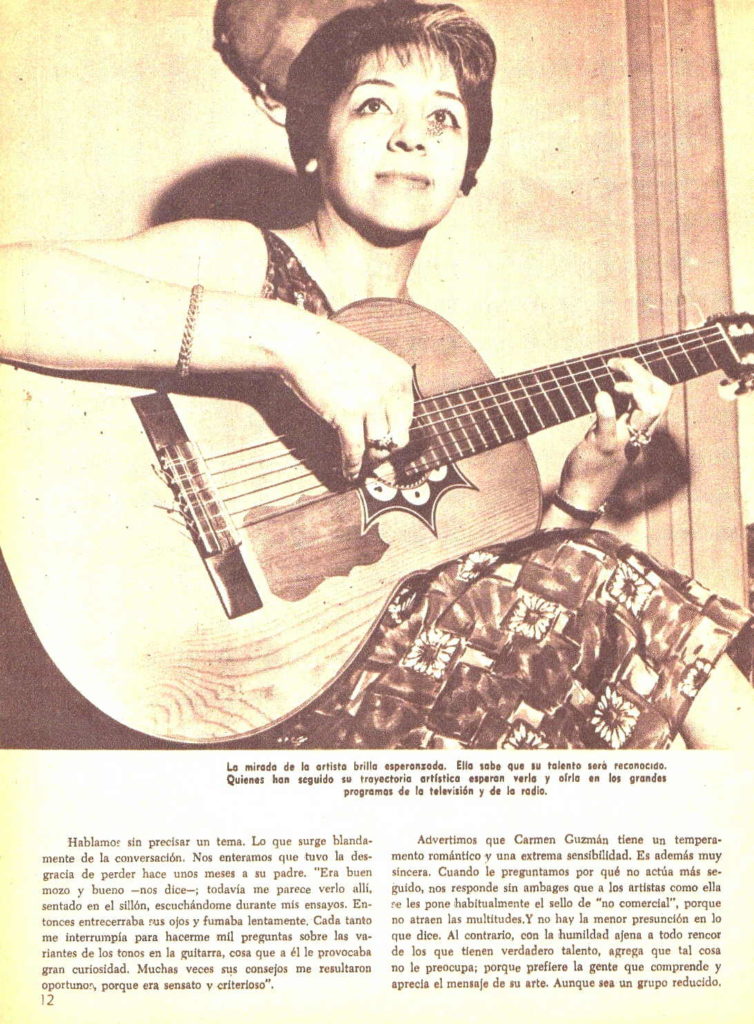 Carmen Guzmán – Revista Folklore