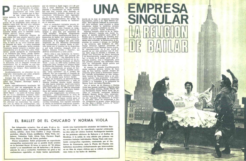 Santiago Ayala “El Chúcaro” y Norma Viola (Segunda parte) – Revista ...